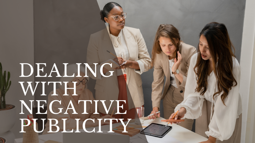Dealing with Negative Publicity - Haute in Texas Agency